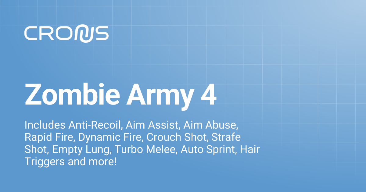 Zombie Army 4 | Cronus Zen GamePacks