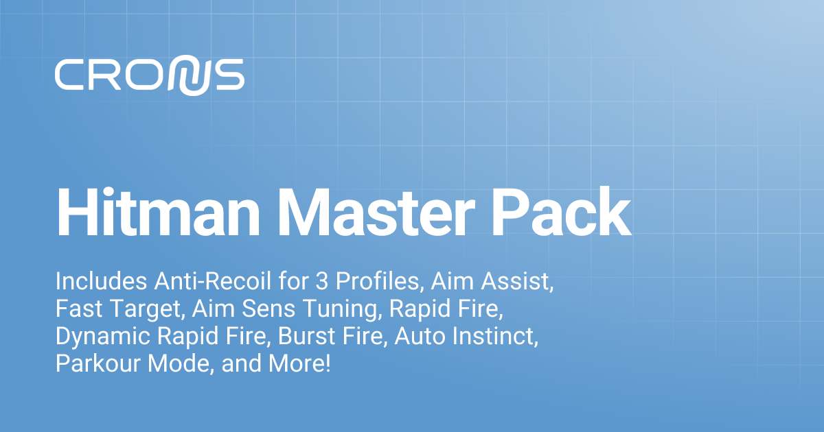 Hitman Master Pack | Cronus Zen GamePacks